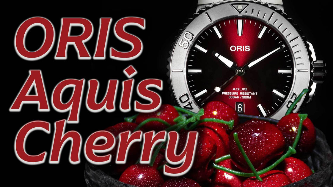 Youtube: The Oris Aquis Cherry, is a delicious enthusiast piece. – Little Treasury Jewelers