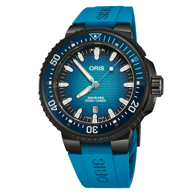 Oris Aquis Pro 1000M Automatic – 01 733 7801 7255-Set – Little Treasury ...